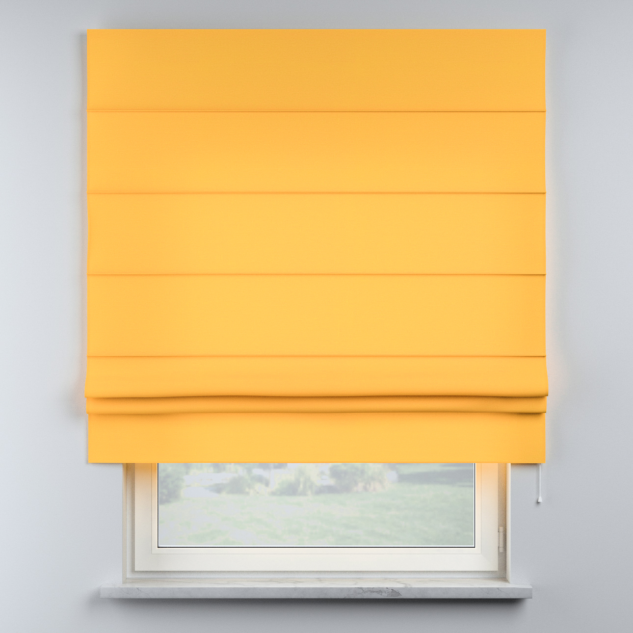 Raffrollo Sammy, gelb, 133-40 - Yellowtipi