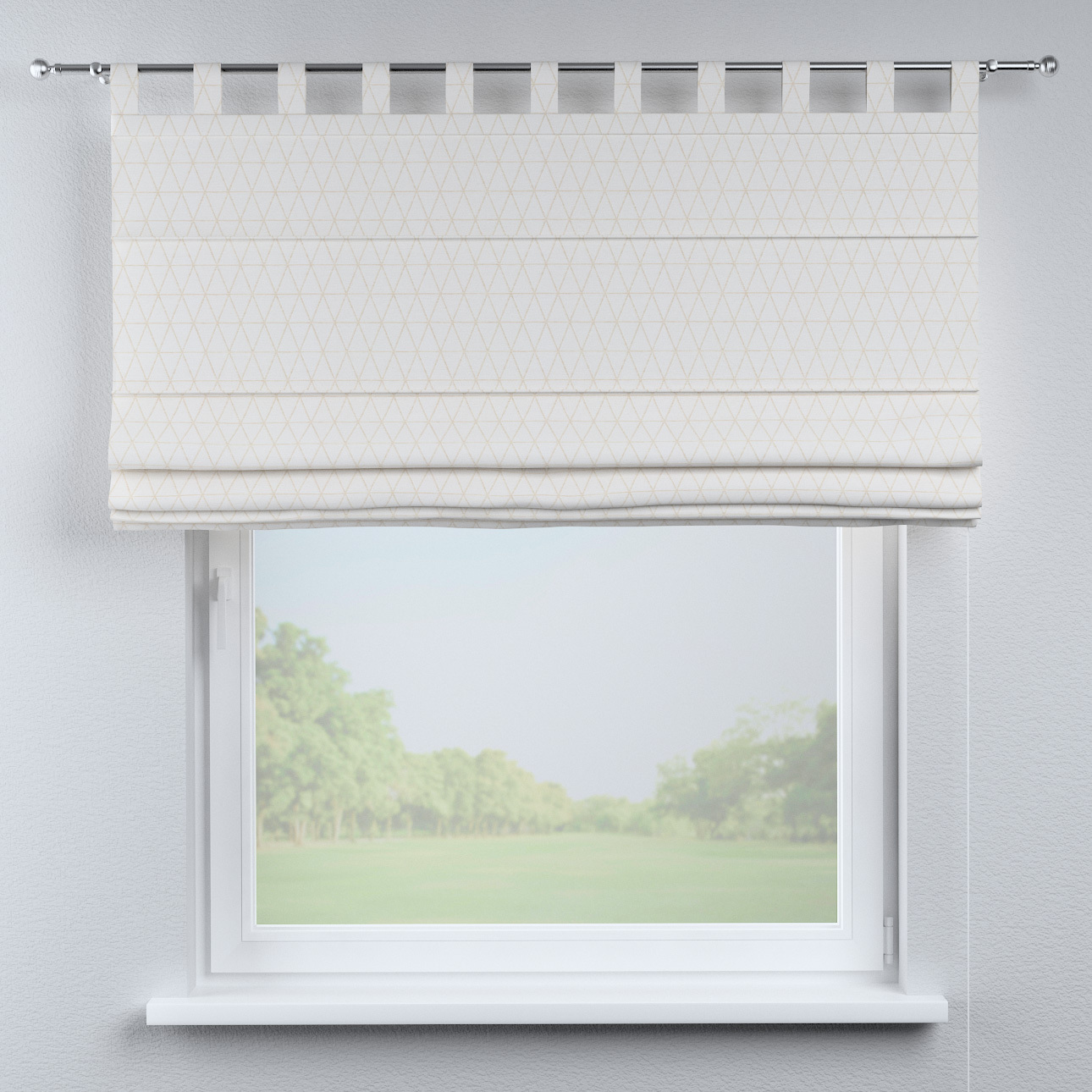 Raffrollo Verona, creme-beige, 143-94 - Dekoria.de