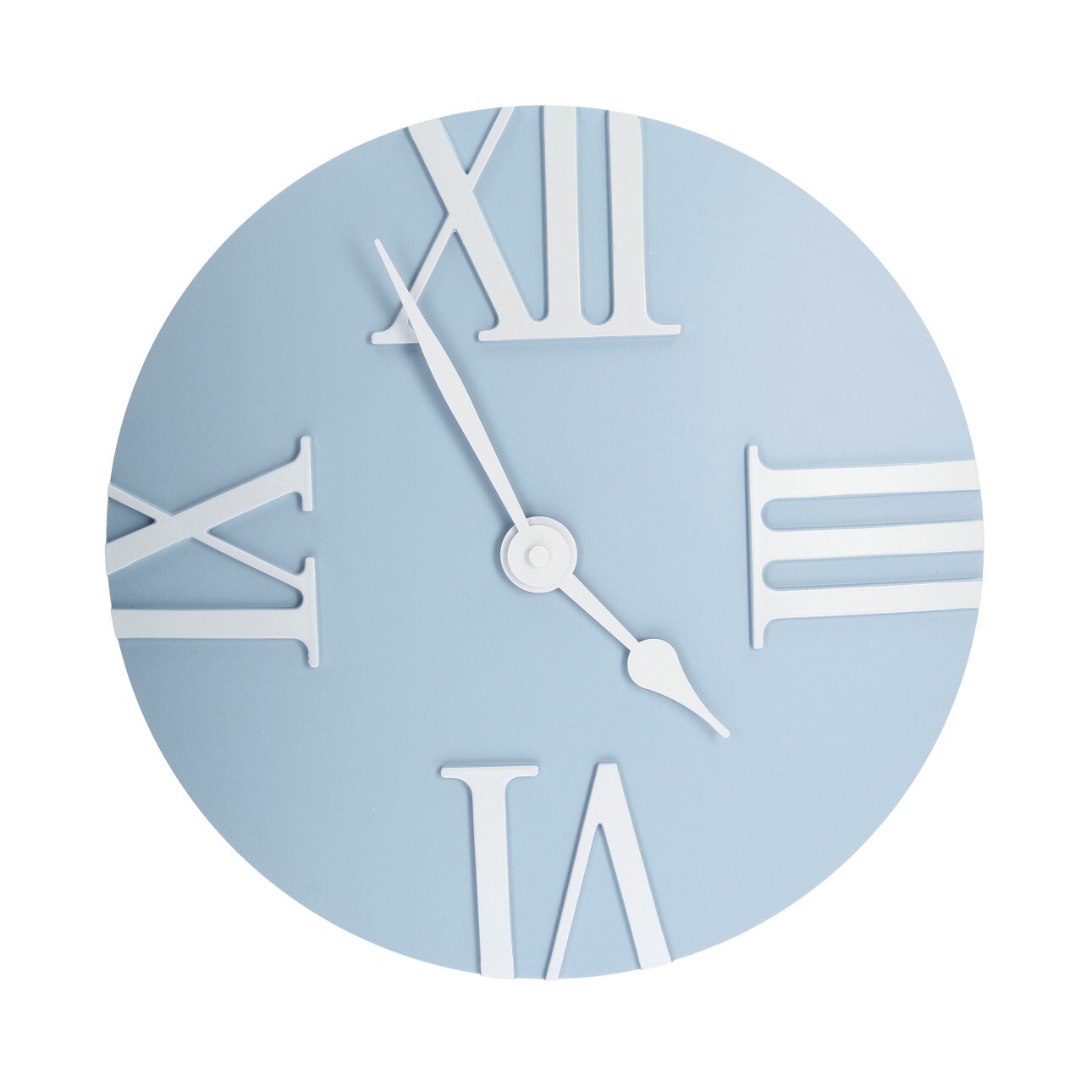Clock Retro light blue, 30x3x30cm - Dekoria.co.uk