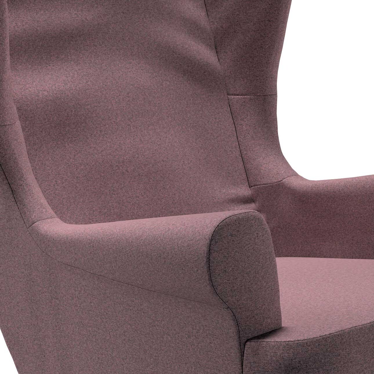 Bezug für Strandmon Sessel, schwarz--rosa, 704-48, - Dekoria.de