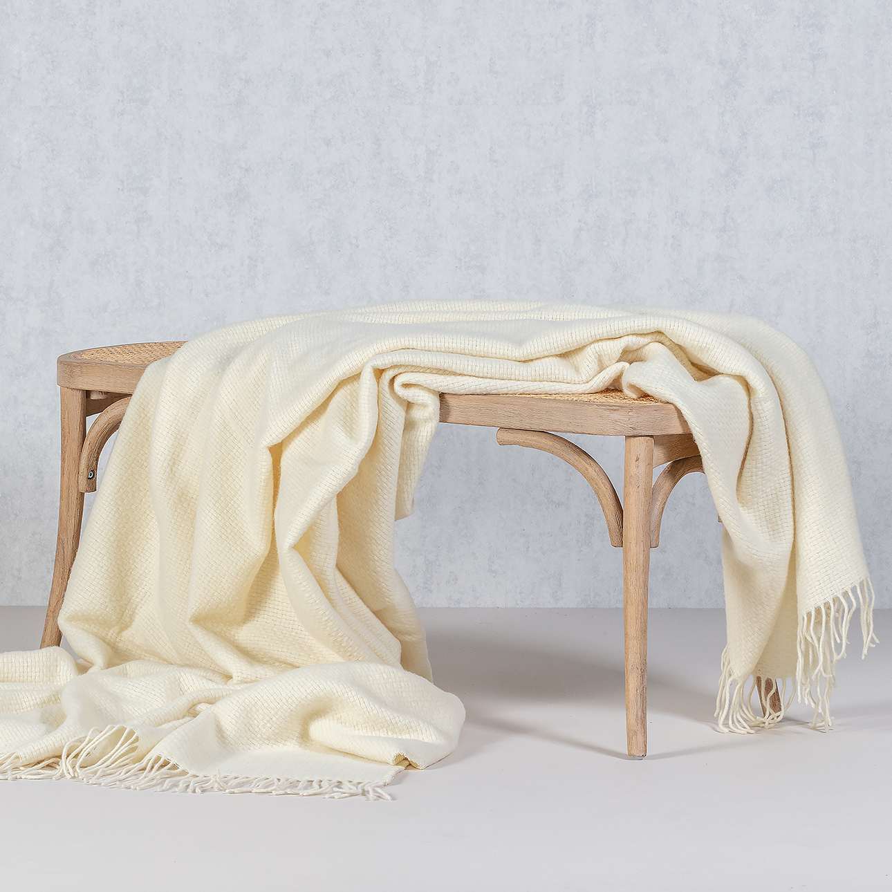 Pled Zelandia 200x220cm cream, 200 x 220 cm - Dekoria.pl