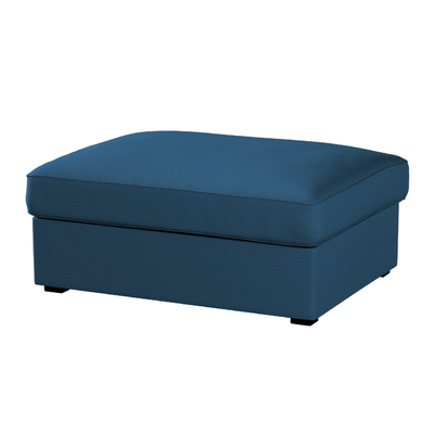 Kivik footstool cover dark blue 702 48 Kivik footstool Dekoria