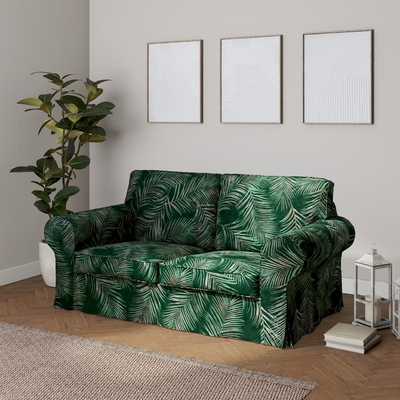 Bezug fur Ektorp 2 Sitzer Schlafsofa ALTES Modell waldgrun 704 21 Sofabezug Ektorp 2 Sitzer Schlafsofa altes Modell Dekoria