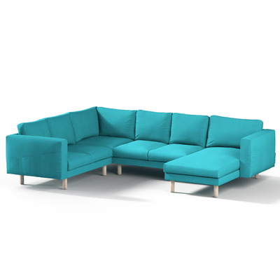 Bezug fur Norsborg 5 Sitzer Ecksofa mit Recamiere